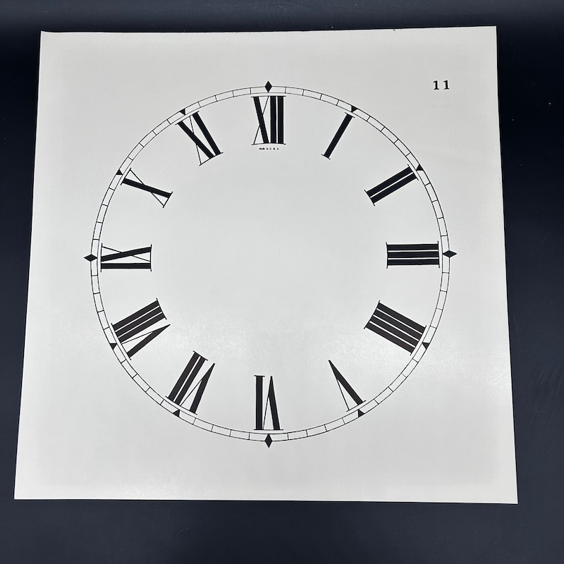 Paper Clock - Etsy
