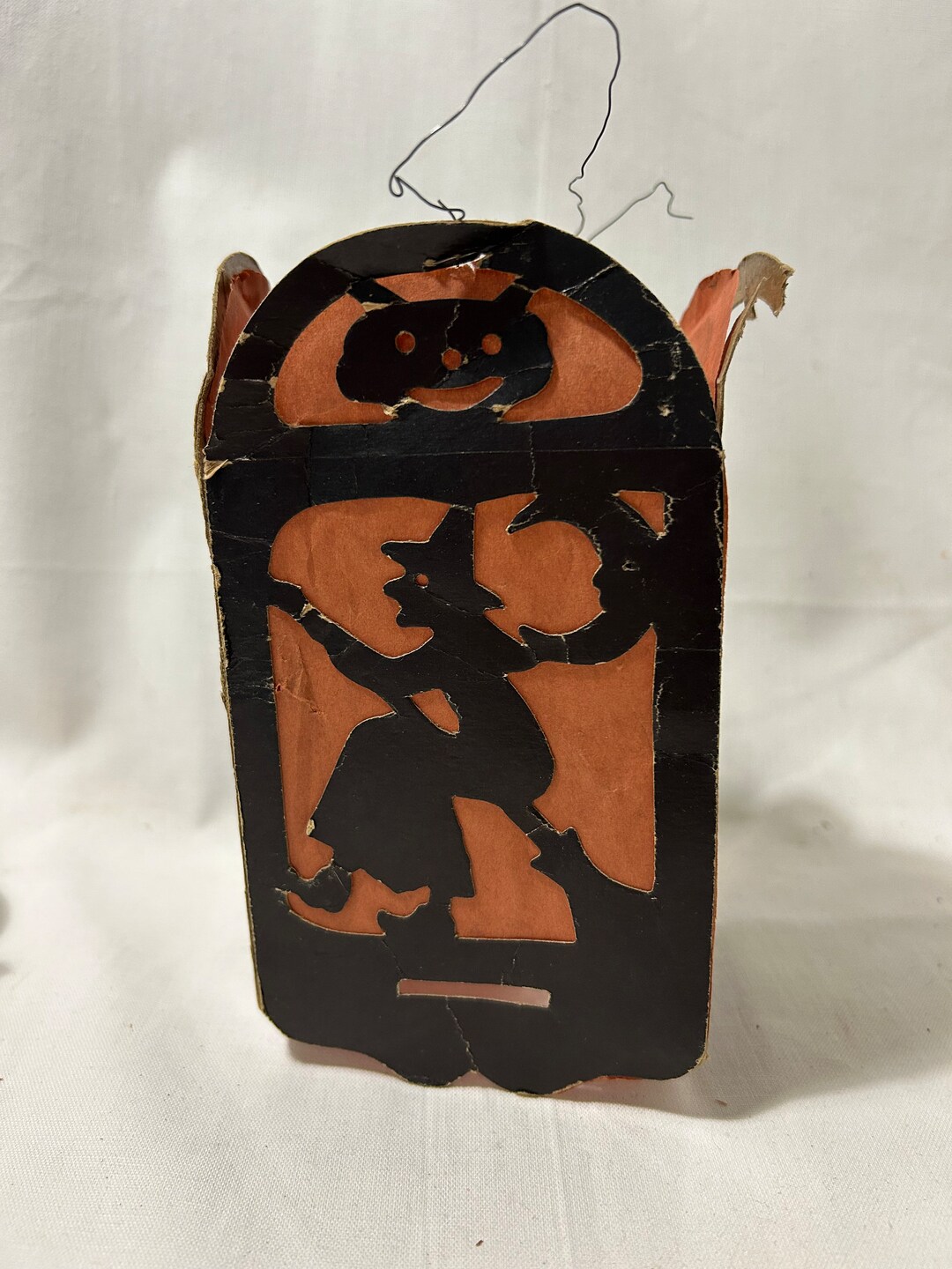Vintage Halloween Paper Hanging Lantern - Etsy