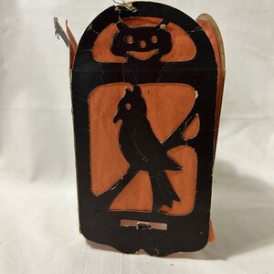 Vintage Halloween Paper Hanging Lantern - Etsy