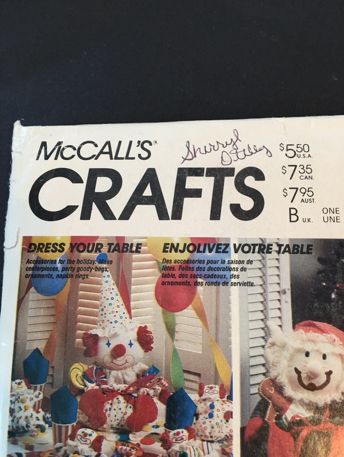 Vintage Centerpiece Sewing Pattern - Etsy