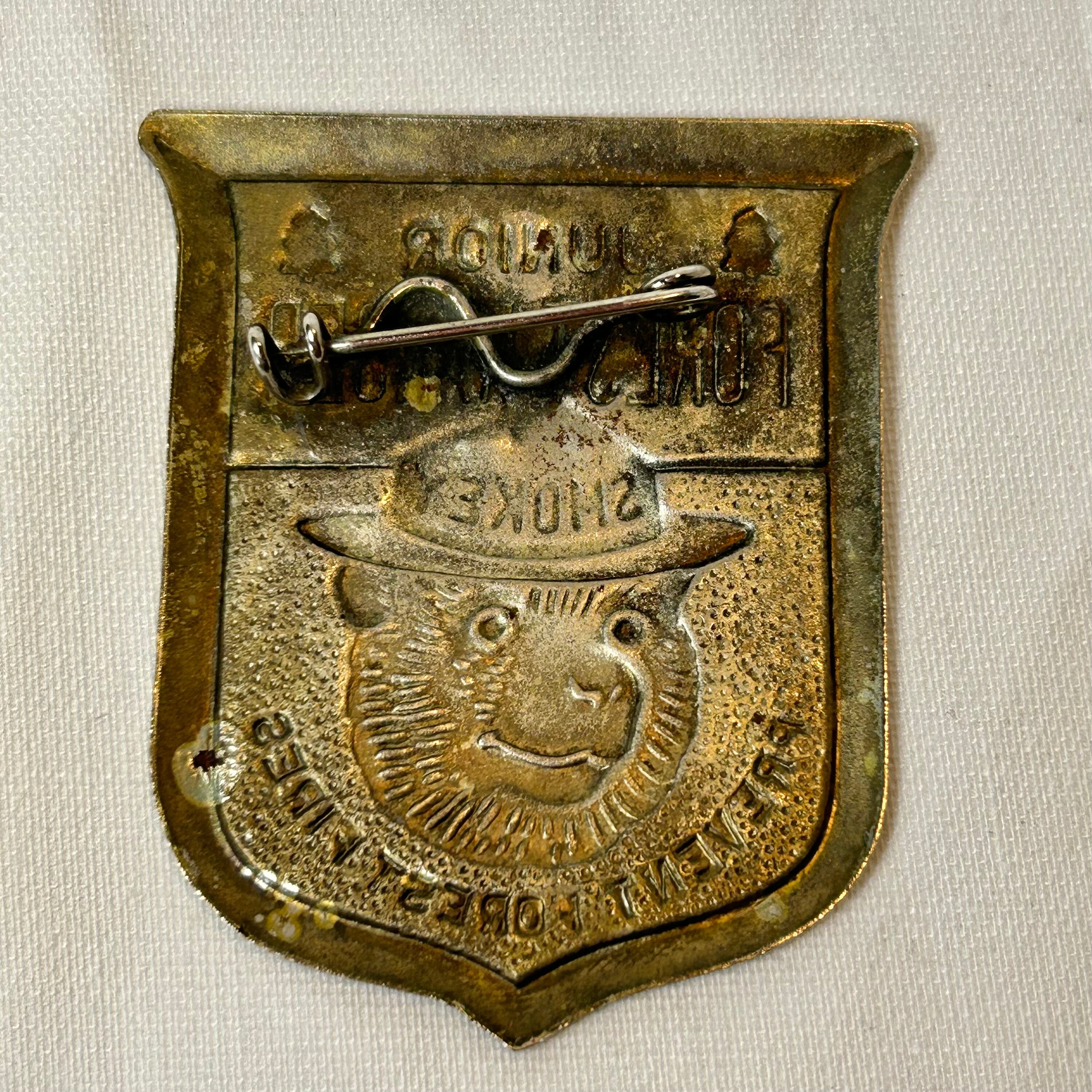 Vintage Smokey the Bear Collectible Junior Forest Ranger Badge - Etsy