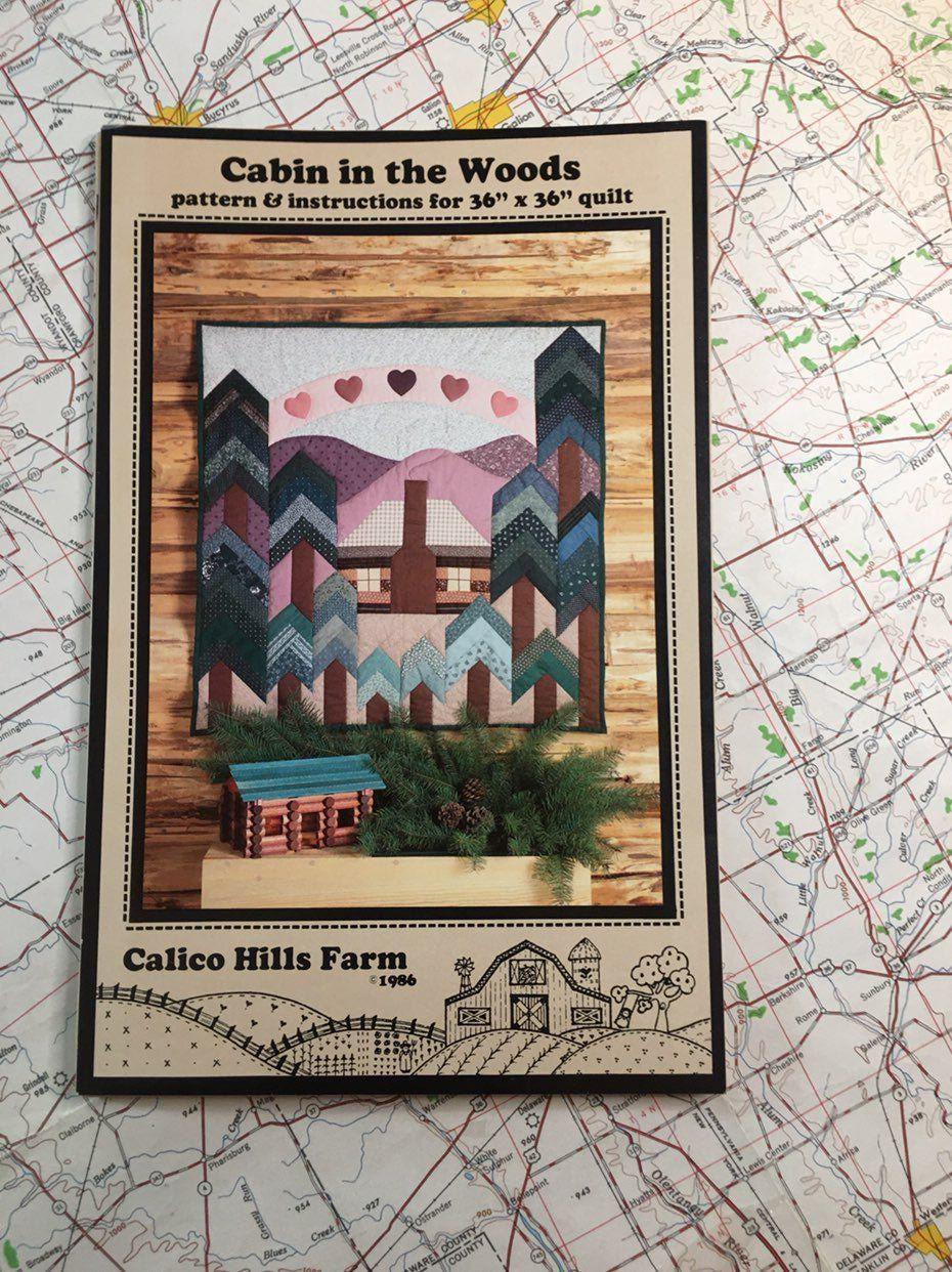 Cabin Quilt Wall Hanging Sewing Pattern - Etsy