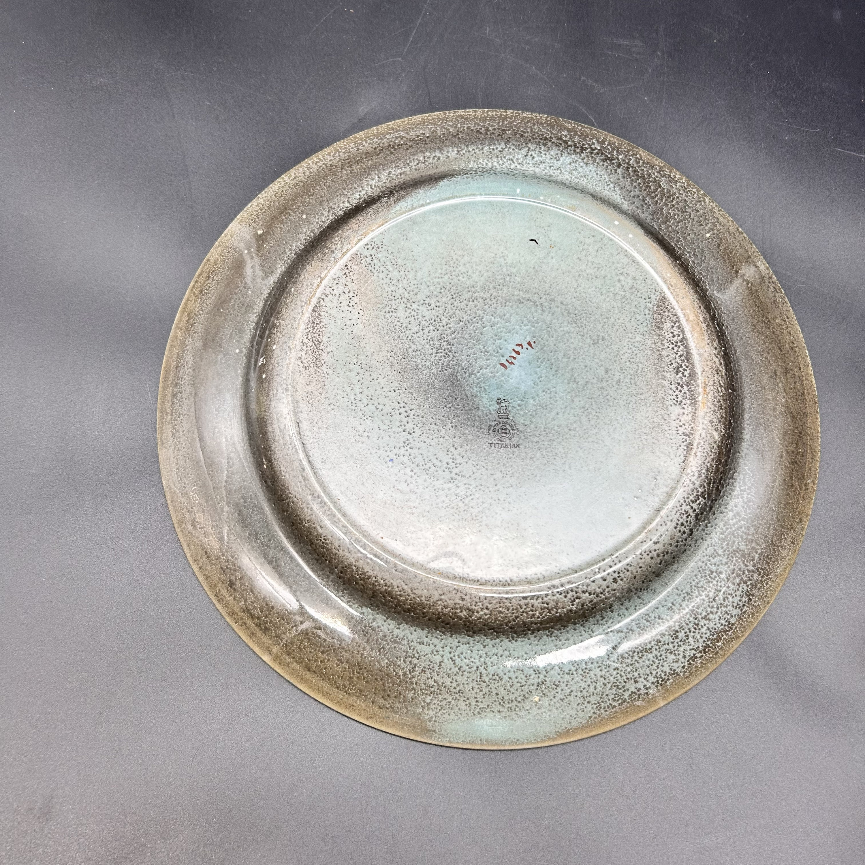 Vintage Royal Doulton Egyptian Tutankhamen Plate D4263 - King Tut's ...