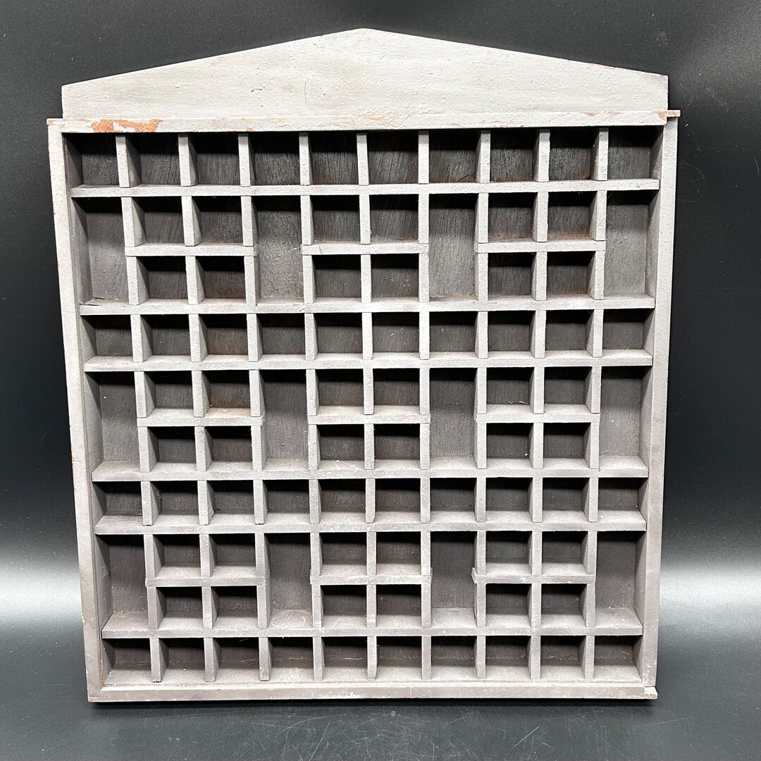 Vintage Thimble Display Case Shadow Box No Glass - Etsy