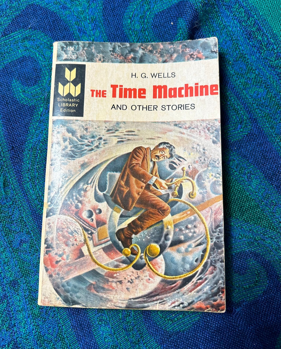 The Time Machine by H.G. Wells Paperback Book Scholastic 1966 - Etsy