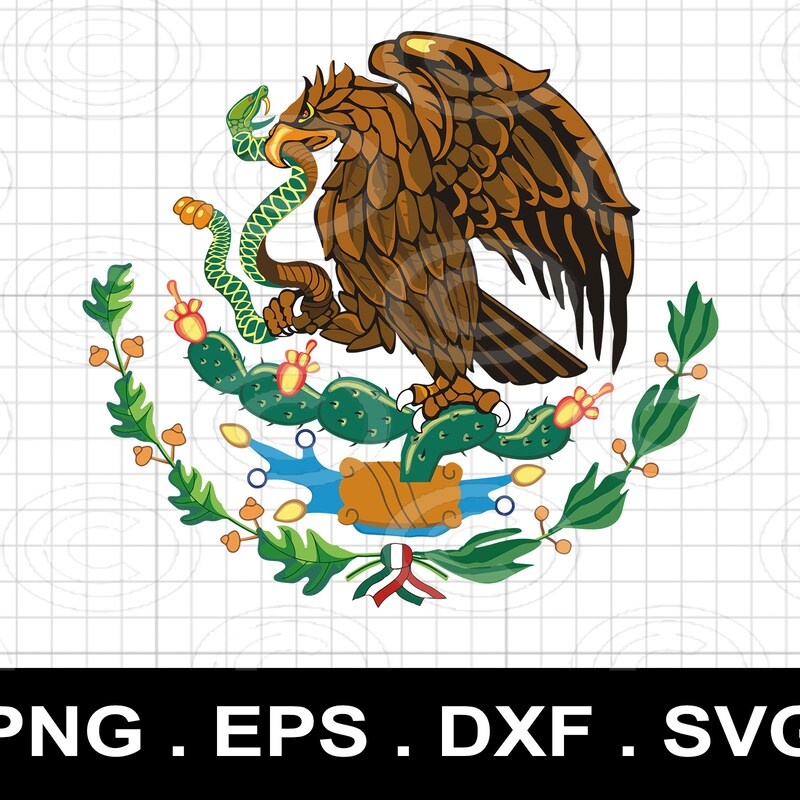 Mexican Eagle Svg Files - Etsy
