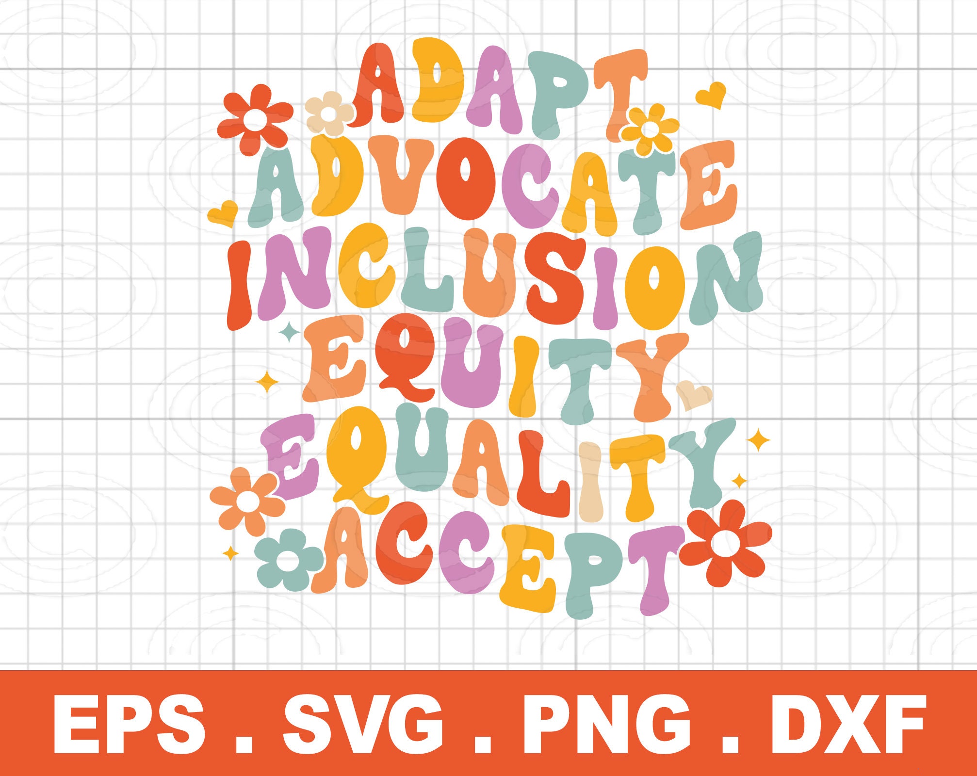 Advocate Inclusion Equity Equality Accept Adaptpn Png Svg, Special ...