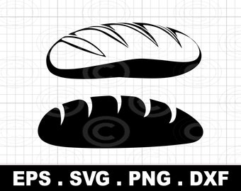 Bread SVG Bundlebread Basket Svg Loaf of Bread Clipart Png - Etsy