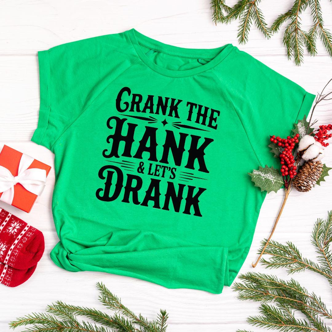 Crank the Hank & Let's Drank Western SVG, Png, Trendy Music, Heat ...