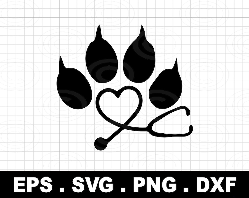 Veterinarian Symbol SVG Svg, Vet Svg,animal Doctor Svg, Pet Nurse ...