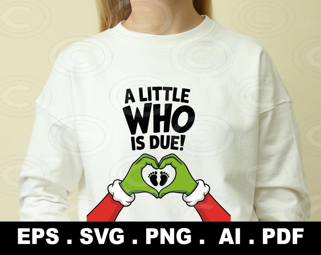 A Little Who is Due Couple Svg Png, Maternity Baby PNG, Digital ...