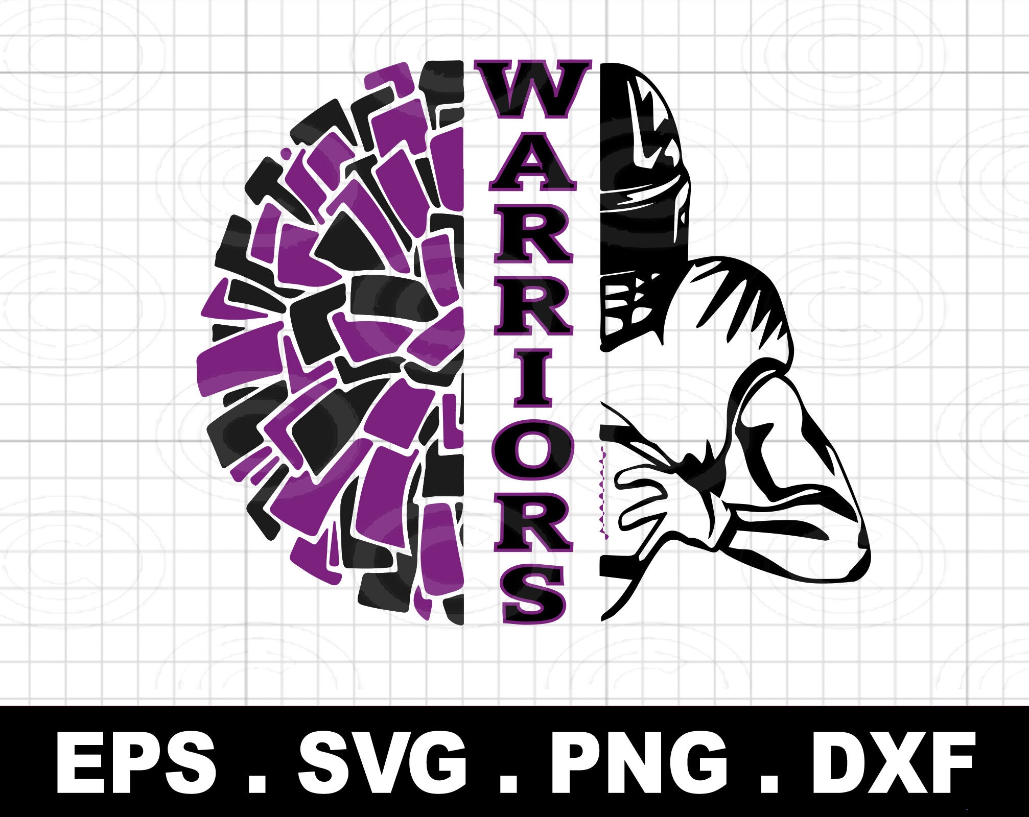 Warriors SVG PNG, Warriors Football Svg, Warriors Cheer Svg Cricut and ...