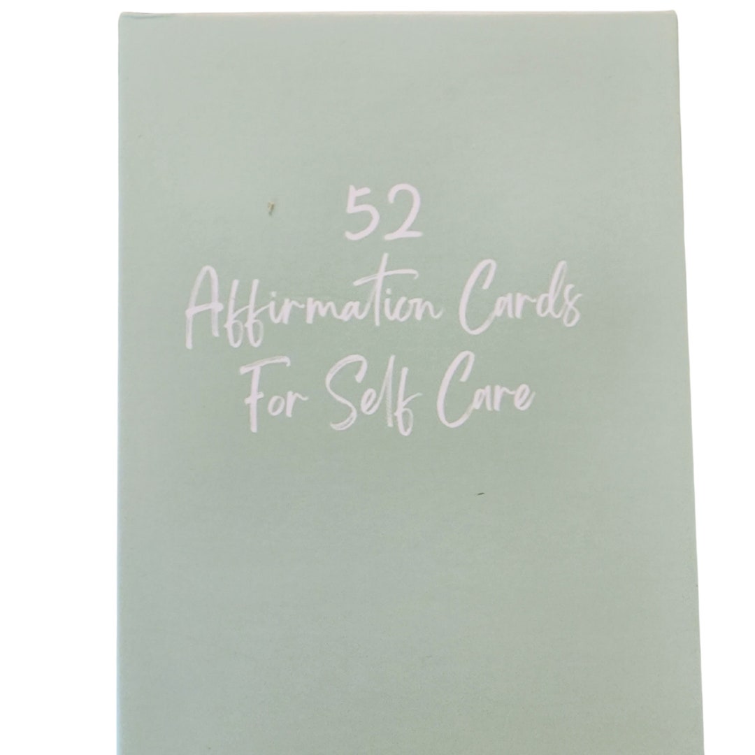 Affirmation Cards for Self Care - Etsy