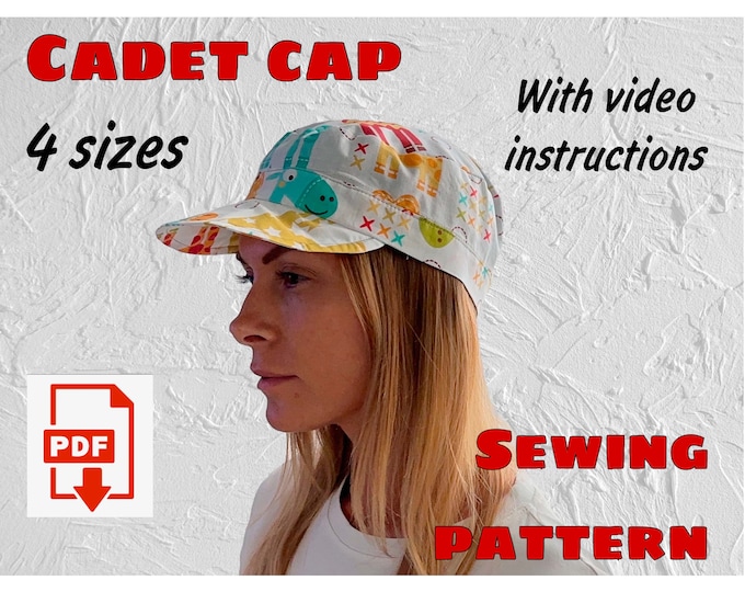 Cadet Cap - PDF Sewing Pattern - Etsy Canada