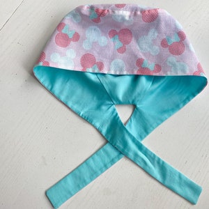 Reversible Scrub Cap Sewing Pattern Style#9 Doubleside, Printable Scrub ...