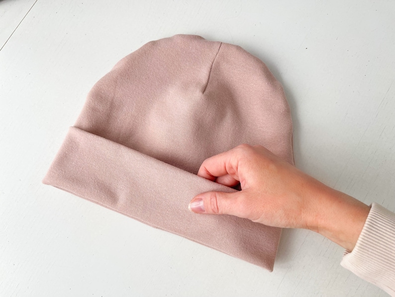 Beanie Sewing Pattern 5 Sizes and Video Instructions, Easy Sew Beanie ...