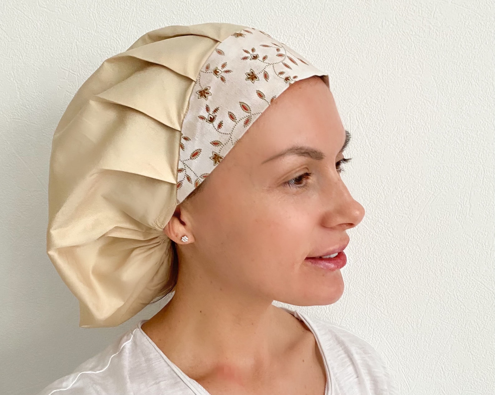 Scrub Hat Style#3 Bouffant Sewing Pattern and Written Instructions ...