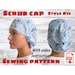 Scrub Cap Style#11 With Hair Pocket Sewing Pattern and Video ...