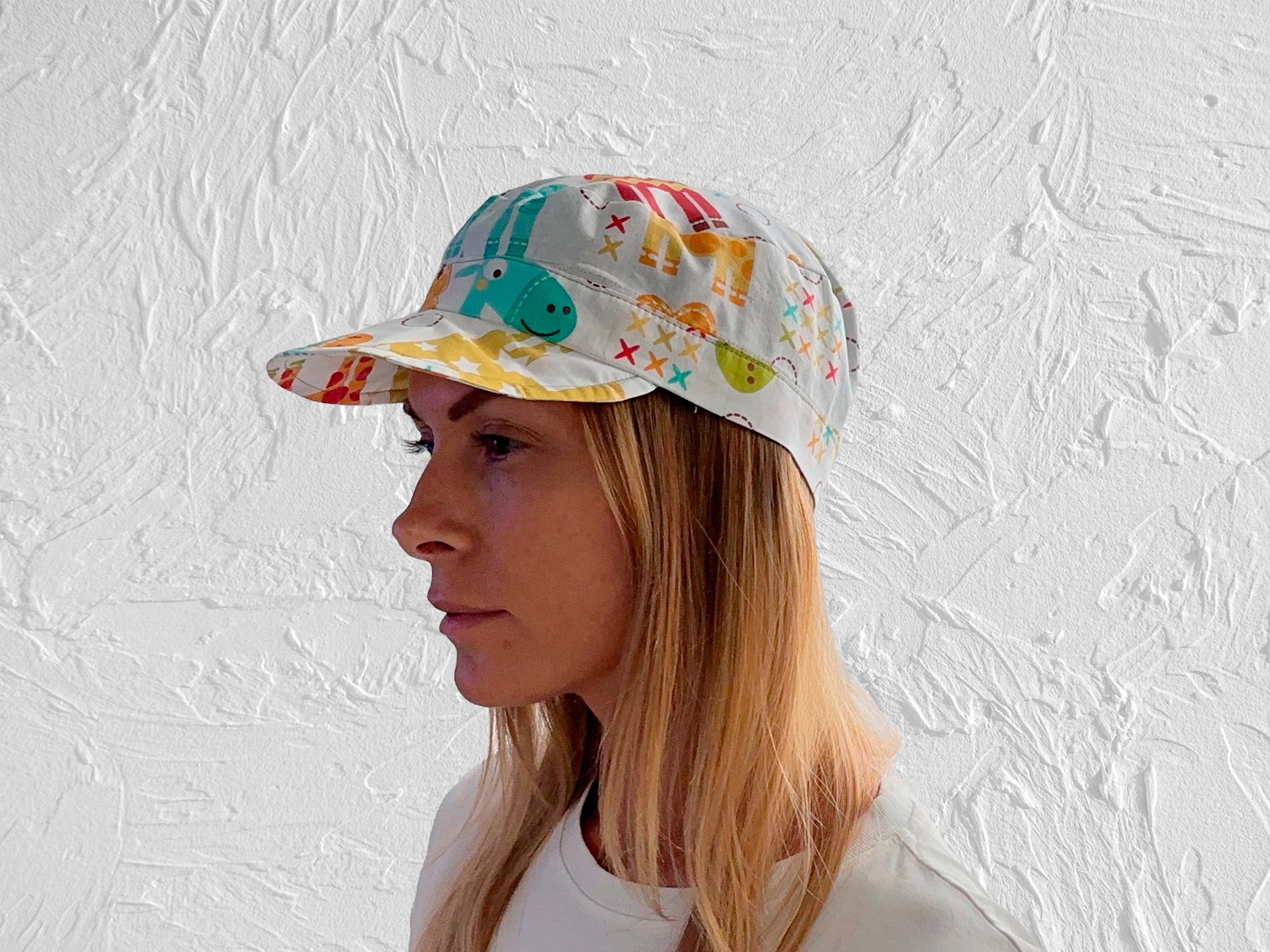 Military Cap Sewing Pattern in 4 Sizes and Video Instructions - Etsy ...