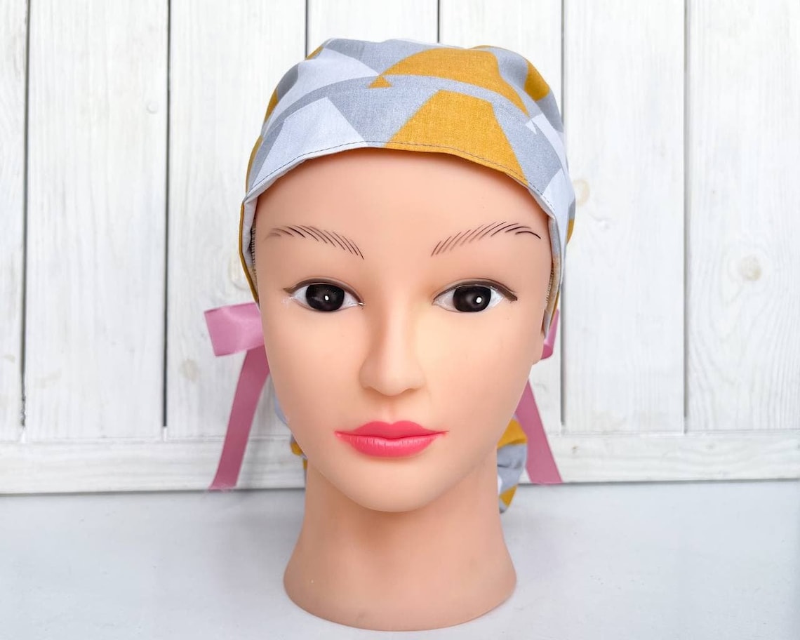 Scrub Cap Style4 Ponytail Sewing Pattern With Video - Etsy