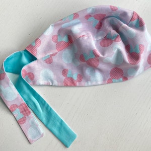 Reversible Scrub Cap Sewing Pattern Style#9 Doubleside, Printable Scrub ...