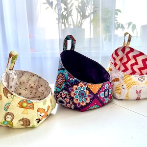 Storage Pod Sewing Pattern and Video Instructions Bubble Pod Sewing ...