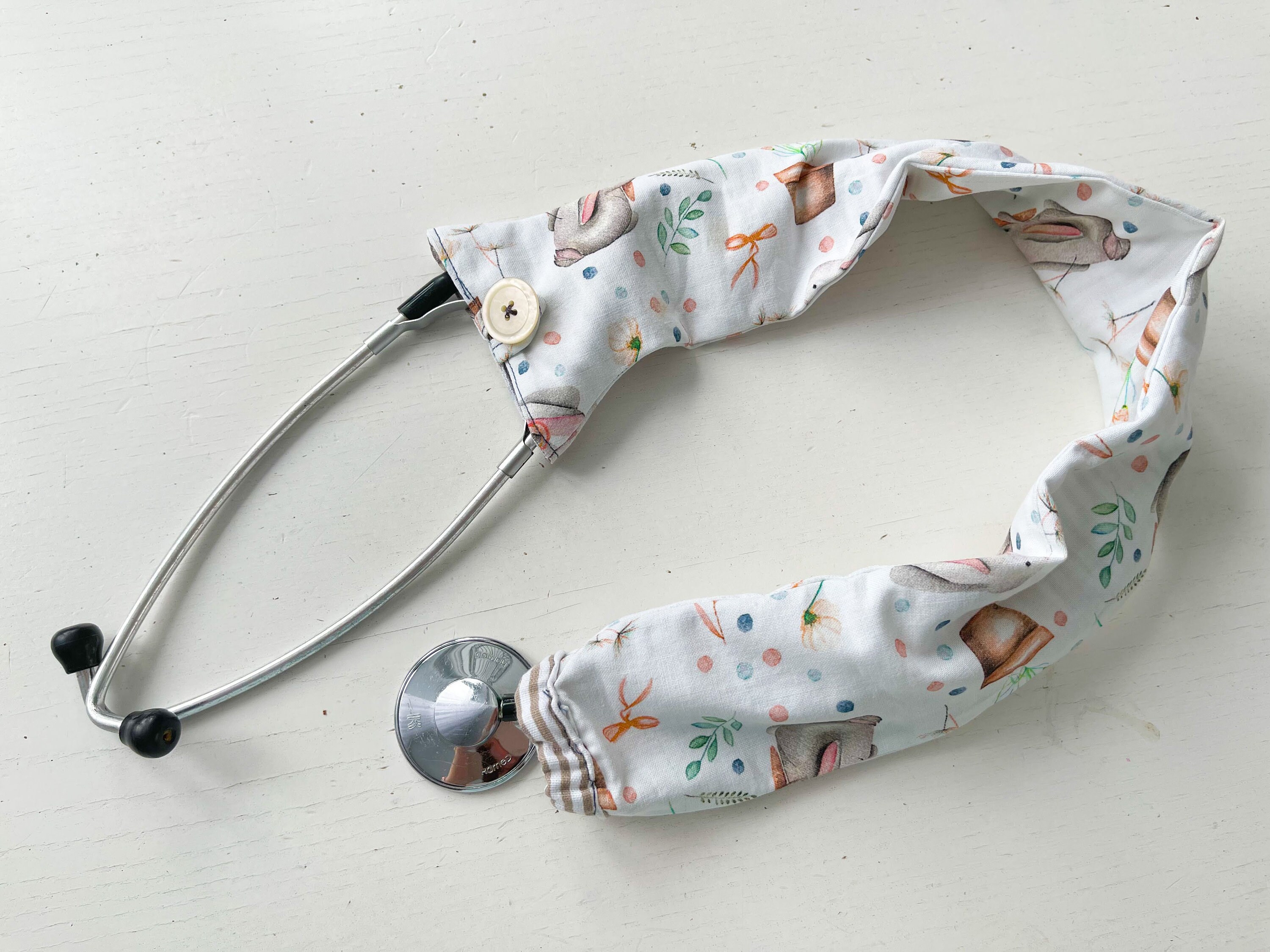 Stethoscope Cover With Button Sewing Pattern Style 2 With Video ...