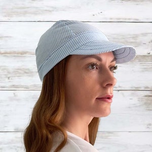 Welder Cap Style 2 Sewing Pattern 5 Sizes and Video Instructions, Easy ...