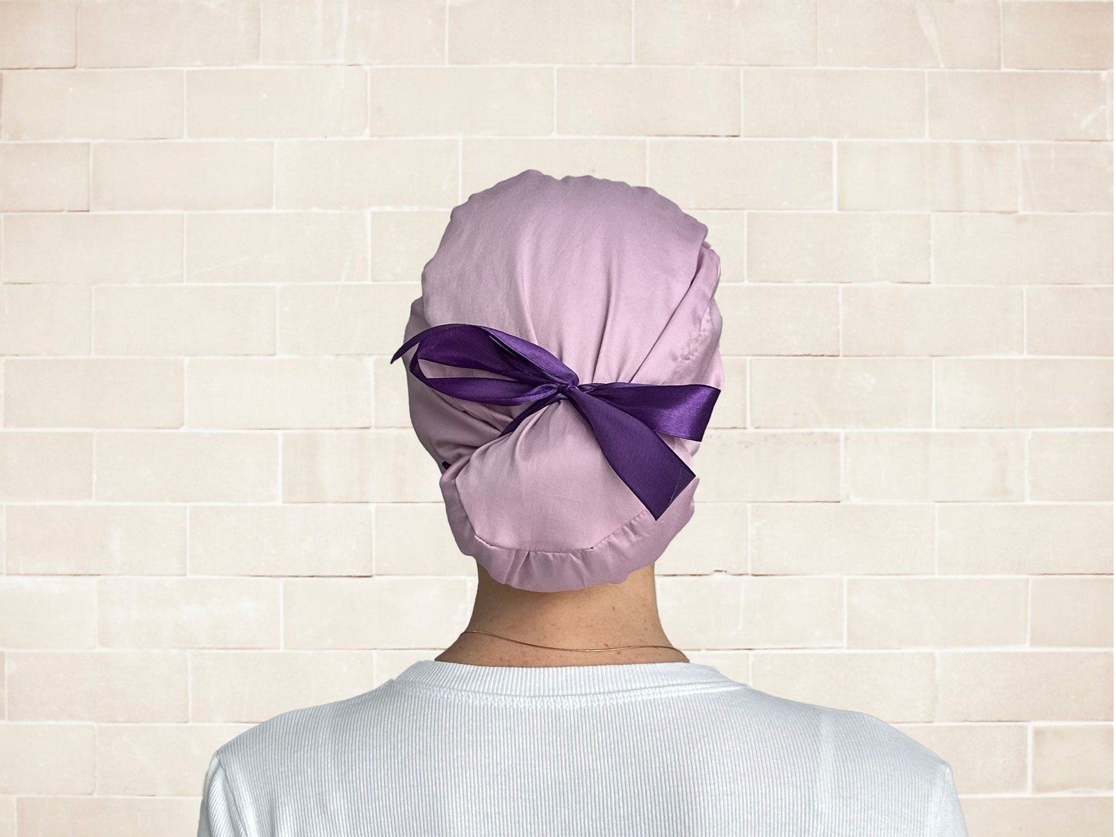 Euro Style Ponytail Scrub Cap With Extended Ponytail Sewing Pattern and ...
