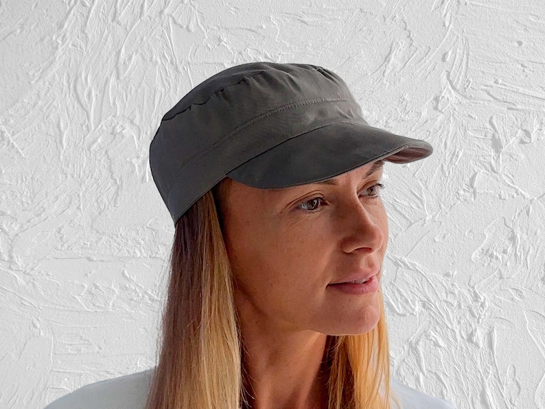 Cadet Cap Sewing Pattern in 4 Sizes and Video Instructions, Military ...