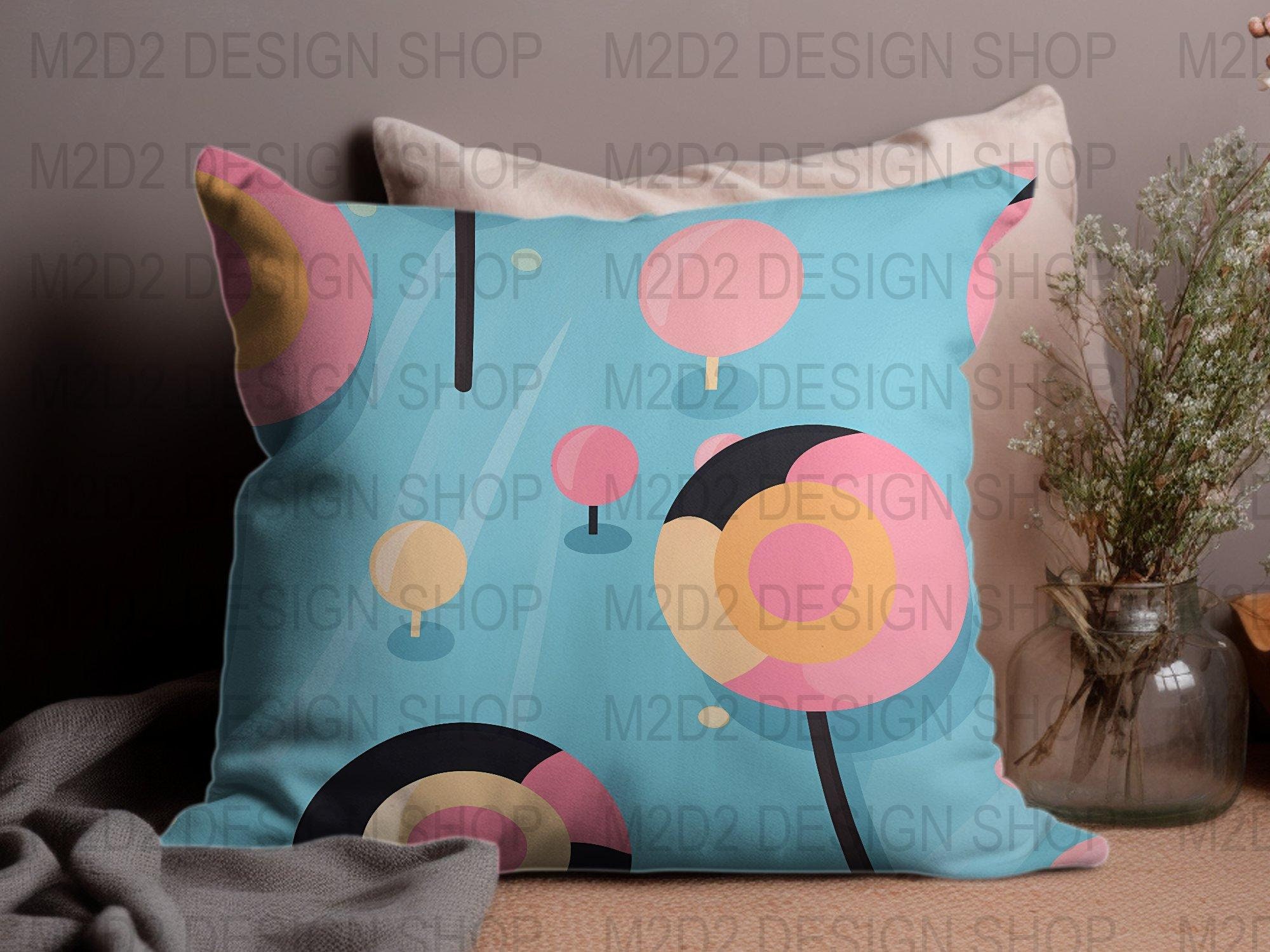 RETRO LOLLIPOPS, Retro Sweets Seamless Repeat Pattern, Backgrounds ...