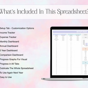 Easy Bookkeeping Google Sheets Spreadsheet, Small Business Income and ...