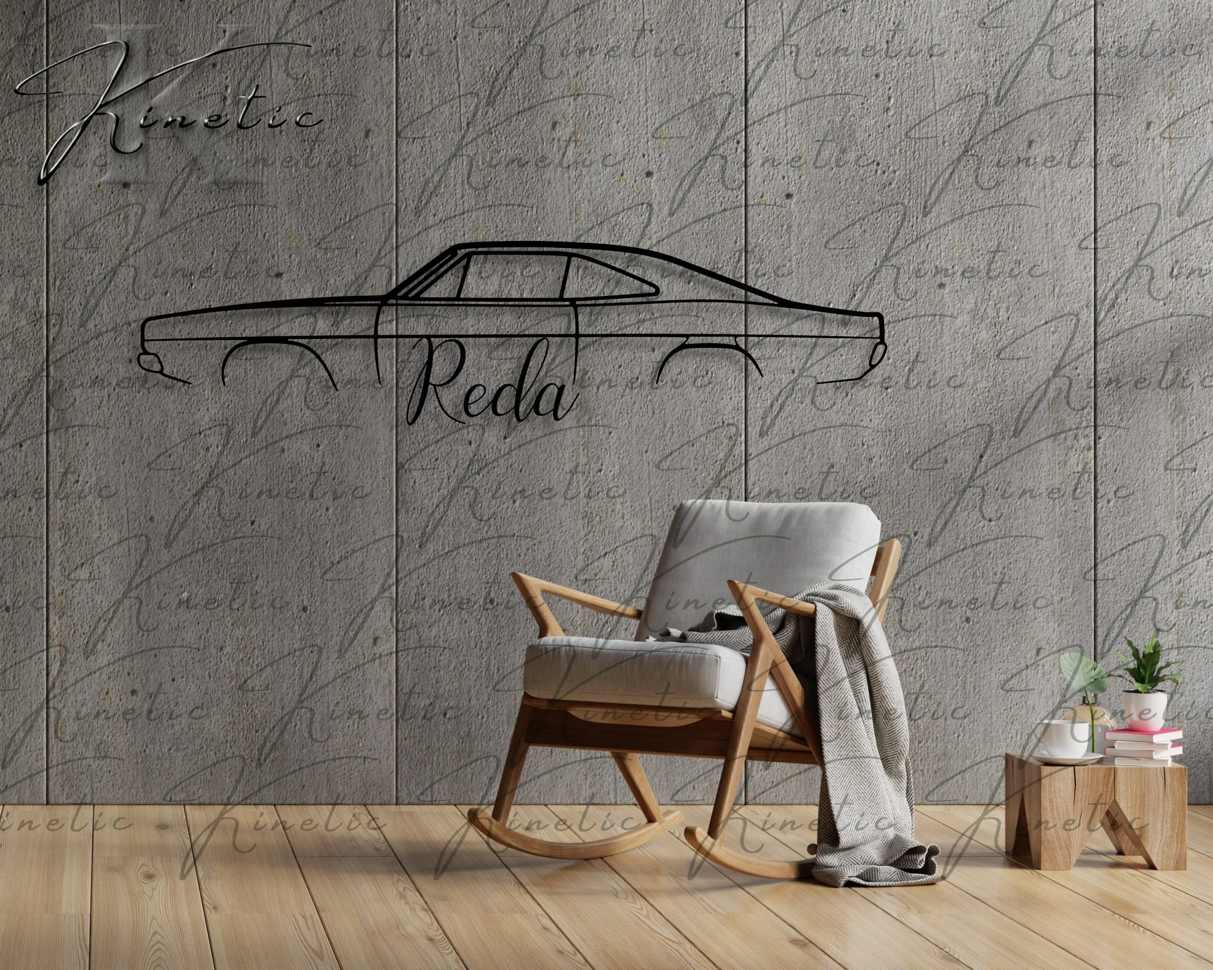 Car Metal Wall Art, Metal Wall Decor, Home Decoration, Interior ...