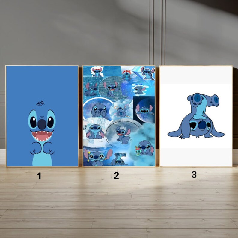 Stitch Poster Disney Lilo and Stitch Poster Gift home Decor - Etsy