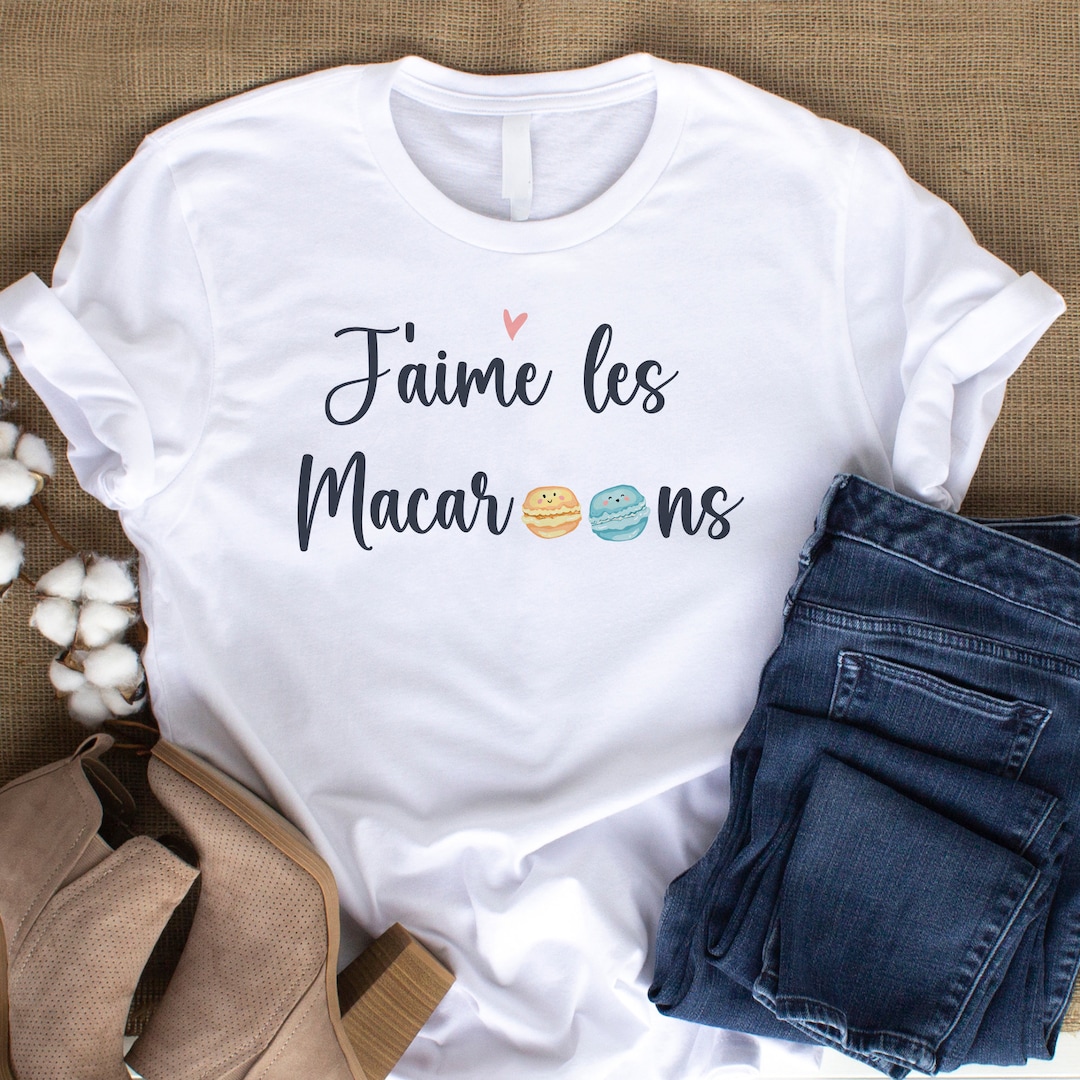 Macaron Shirt, French Shirt, Macaron Lover, Gift Shirt, Playful Shirt ...