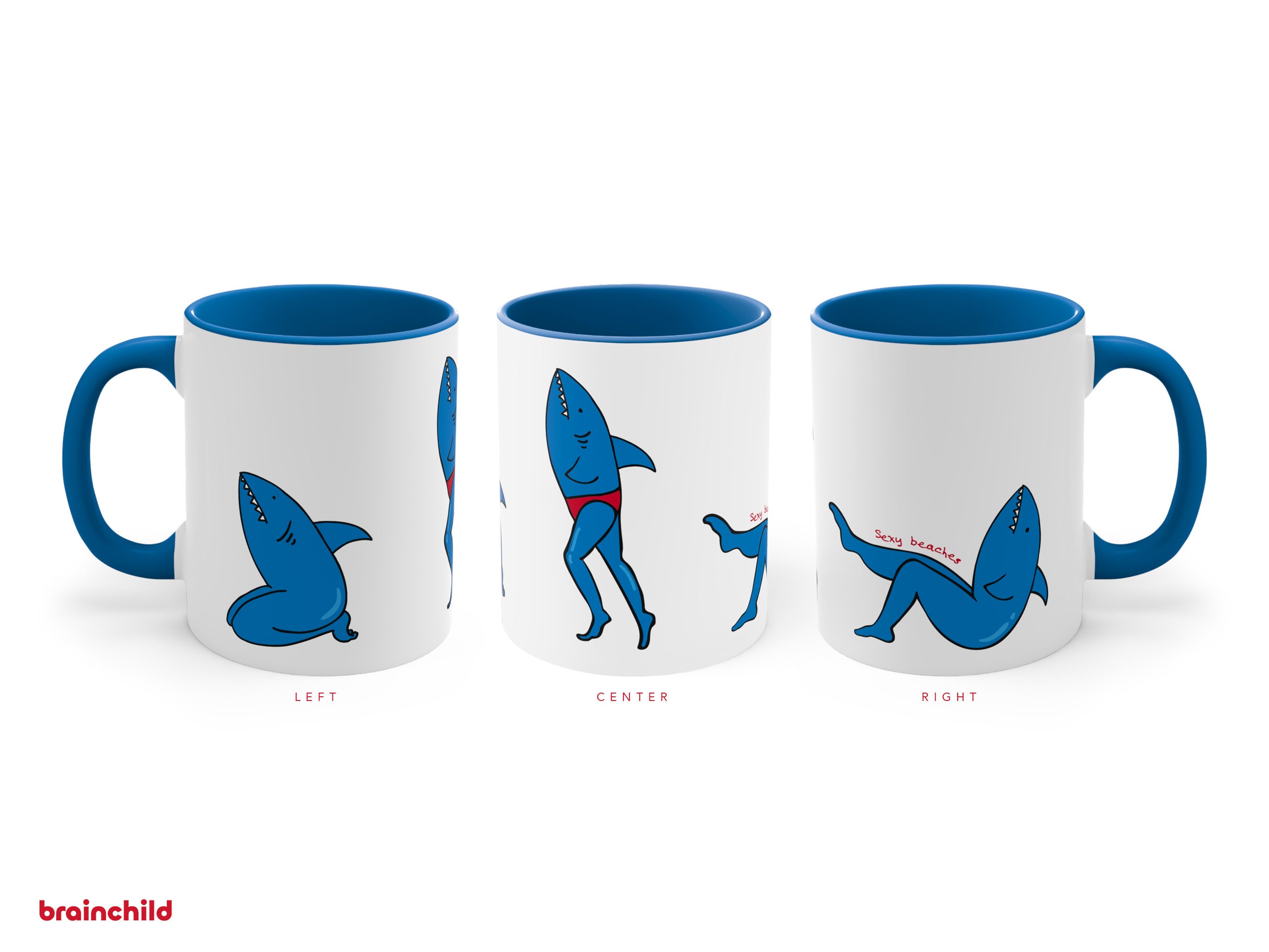 Funny Shark Mug | Quirky Coffee Mug | Funny Fish Mug | Unique Shark ...