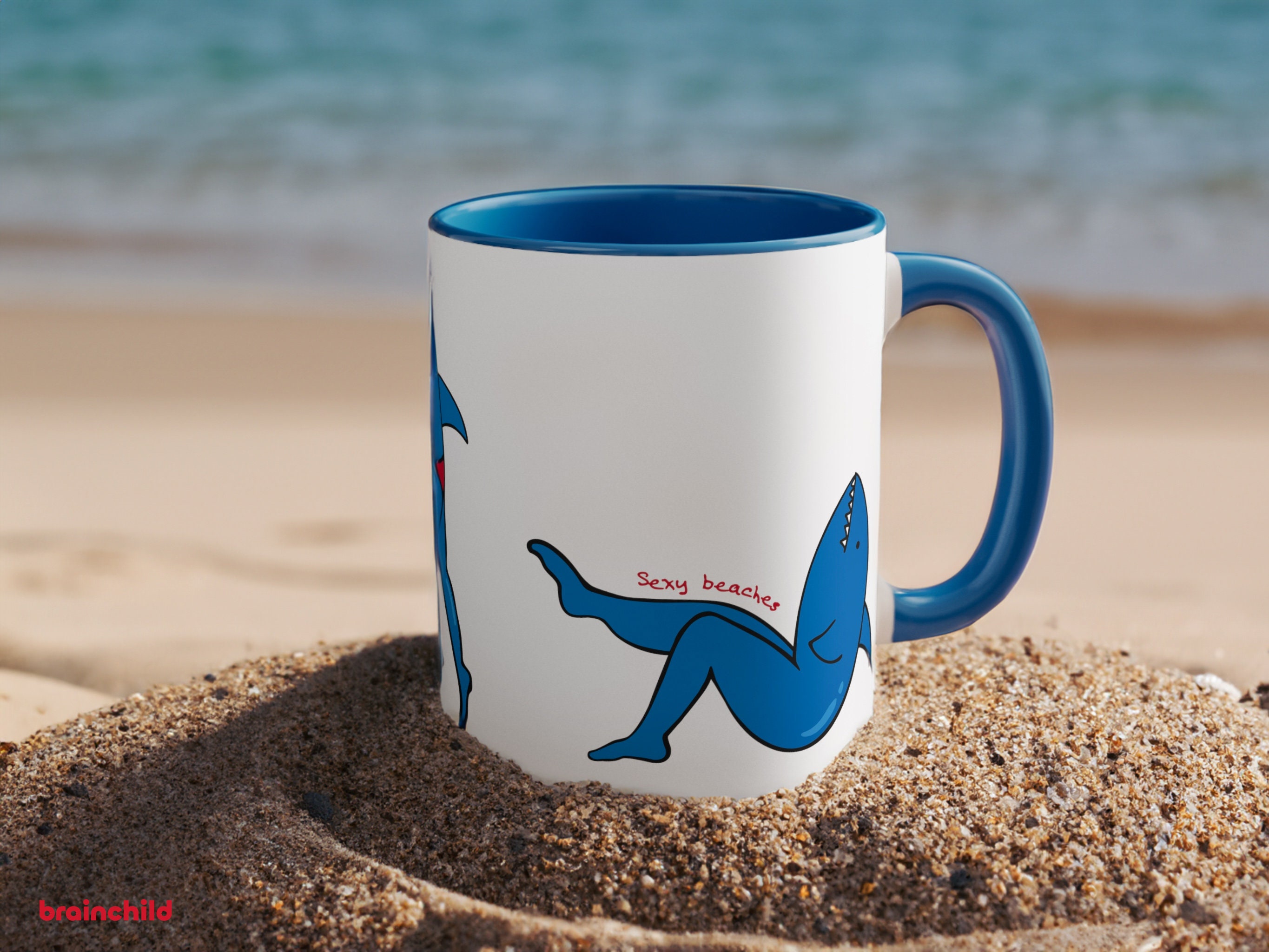 Funny Shark Mug | Quirky Coffee Mug | Funny Fish Mug | Unique Shark ...