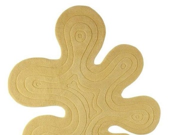 AMOEBA Unshaped Hand Tufted Rug Hand-tufted 100% Wool Handmade Area Rug ...