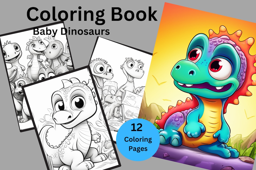 Baby Dinosaur Coloring Pages Coloring Pages Coloring Book Printable ...