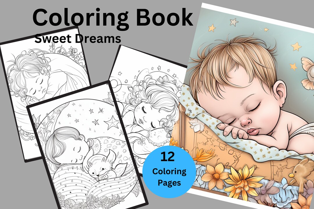 Sweet Dreams Coloring Pages Coloring Pages Coloring Book Printable ...