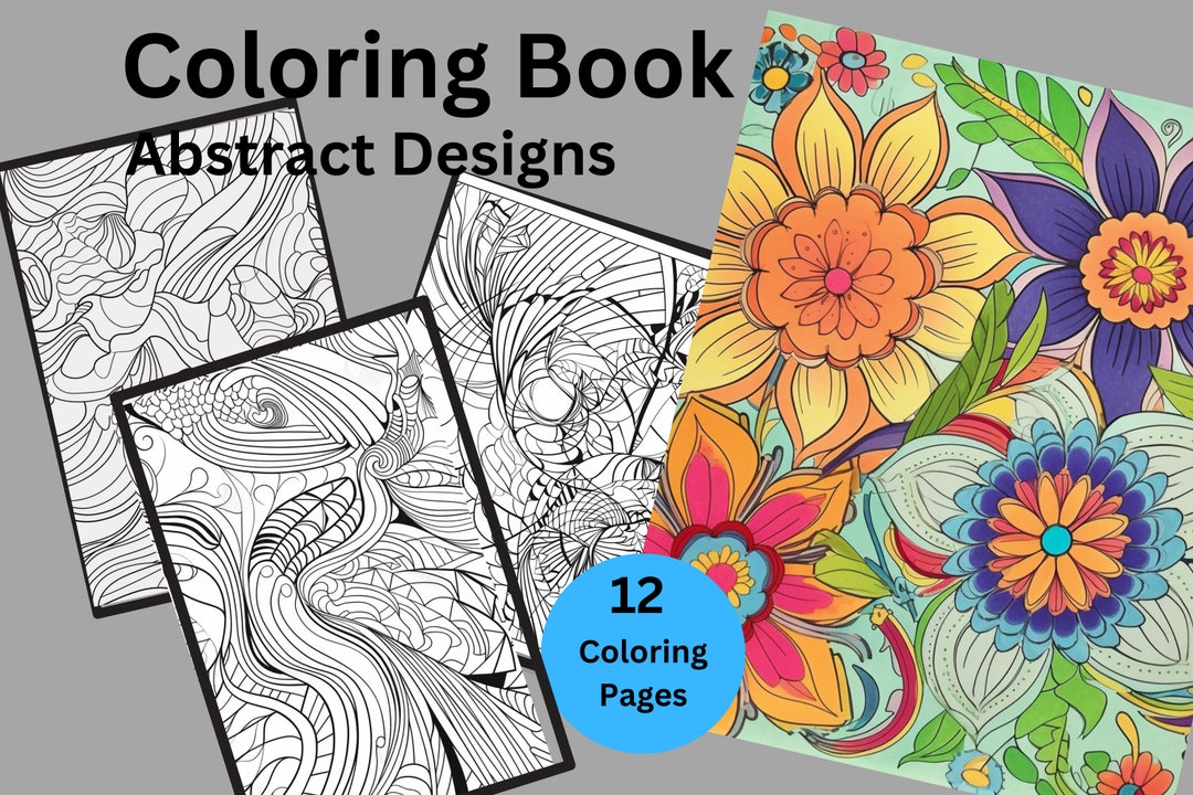 Abstract Designs Coloring Pages Coloring Pages Coloring Book Printable ...