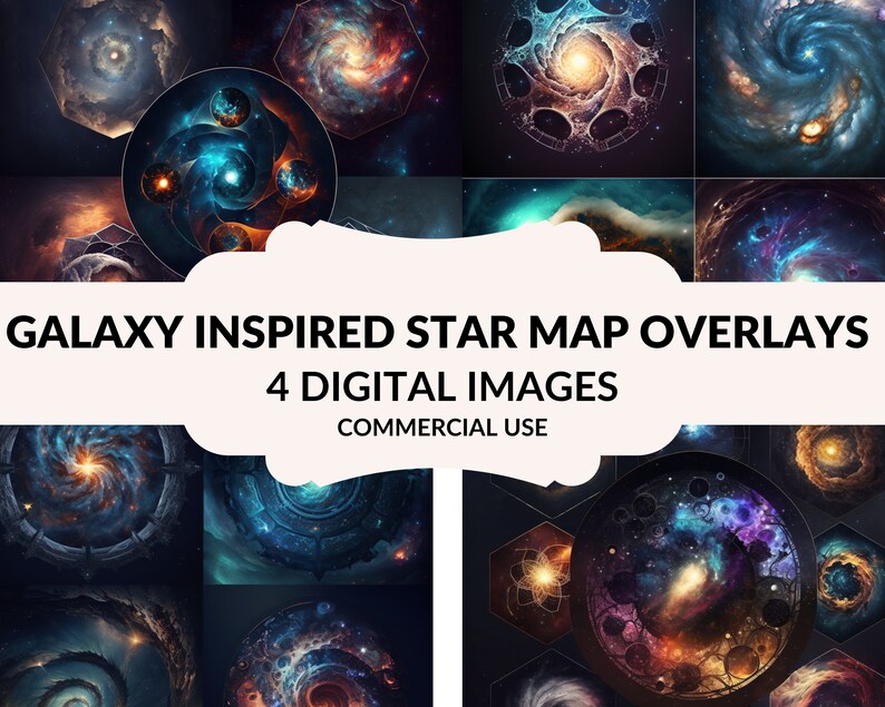 Star Map Overlays Digital Png Clipart Overlays Vintage Star Charts ...