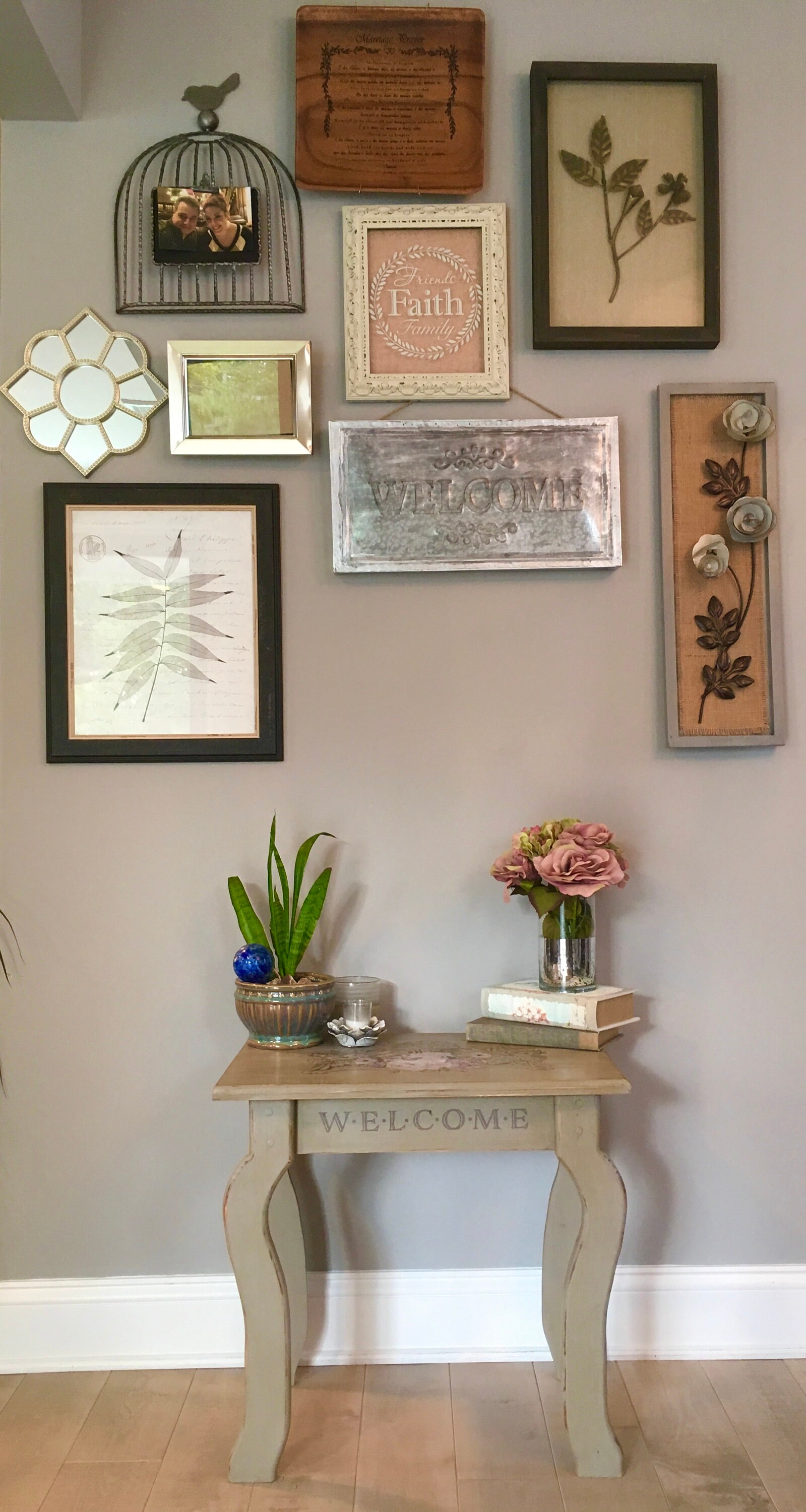 French Country Small Wood Table - Etsy