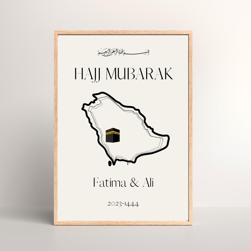 Hajj Mubarak Deco - Etsy