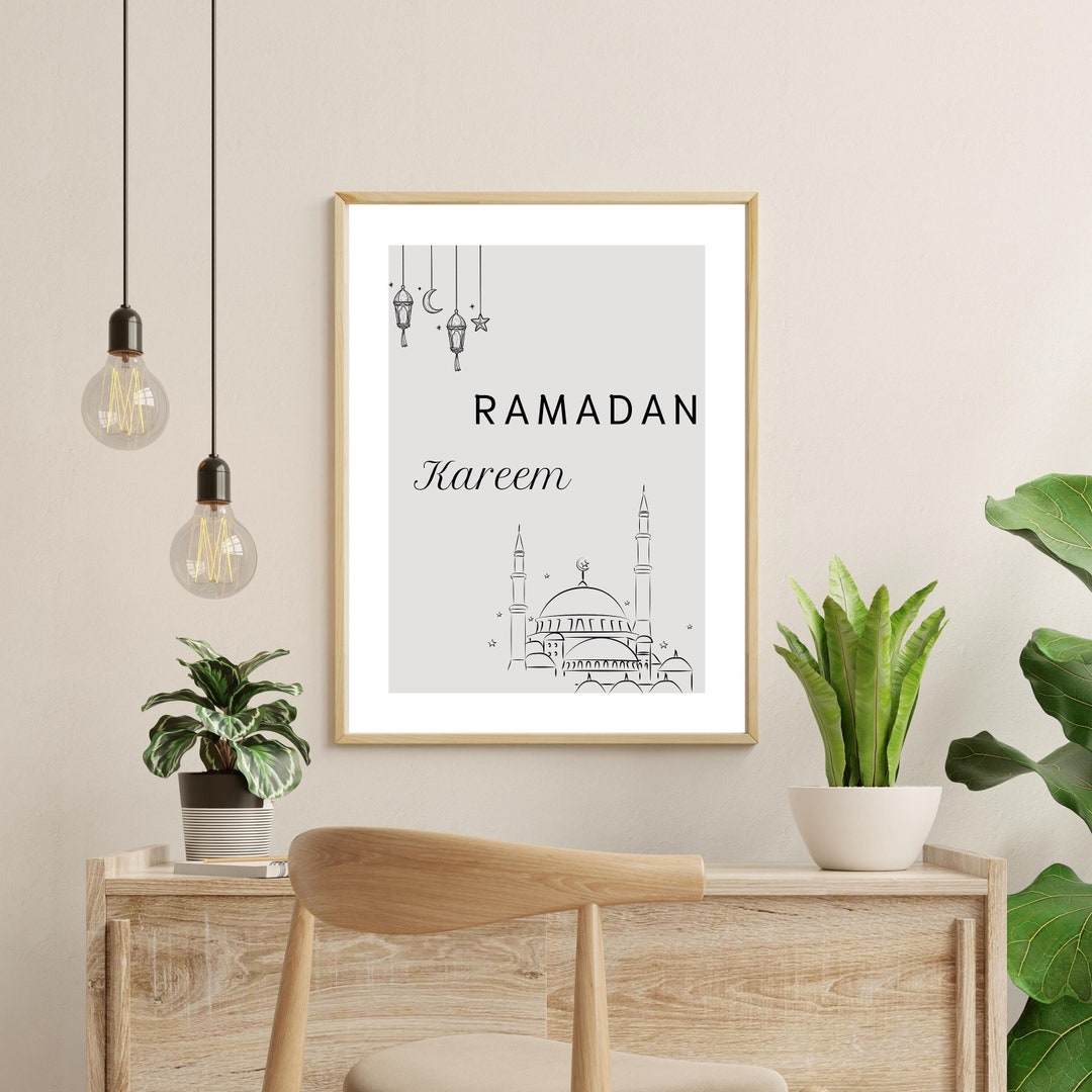 Printable English Ramadan Kareem, Ramadan Print, Ramadan Gift, Ramadan ...