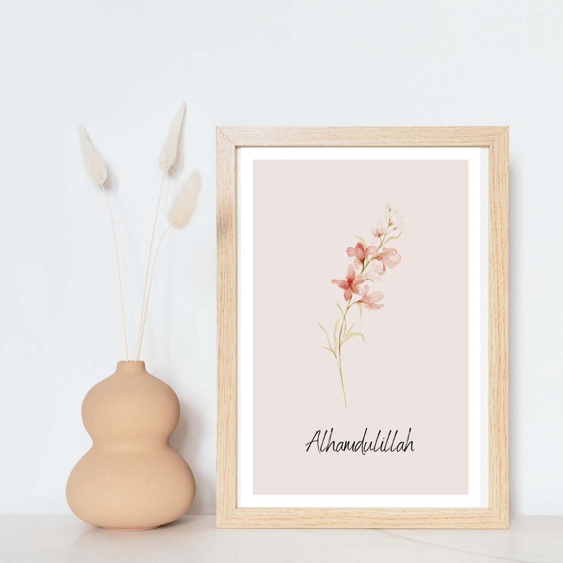 Alhamdulillah, Islamic Wall Art,islamic Digital Print, Islamic ...
