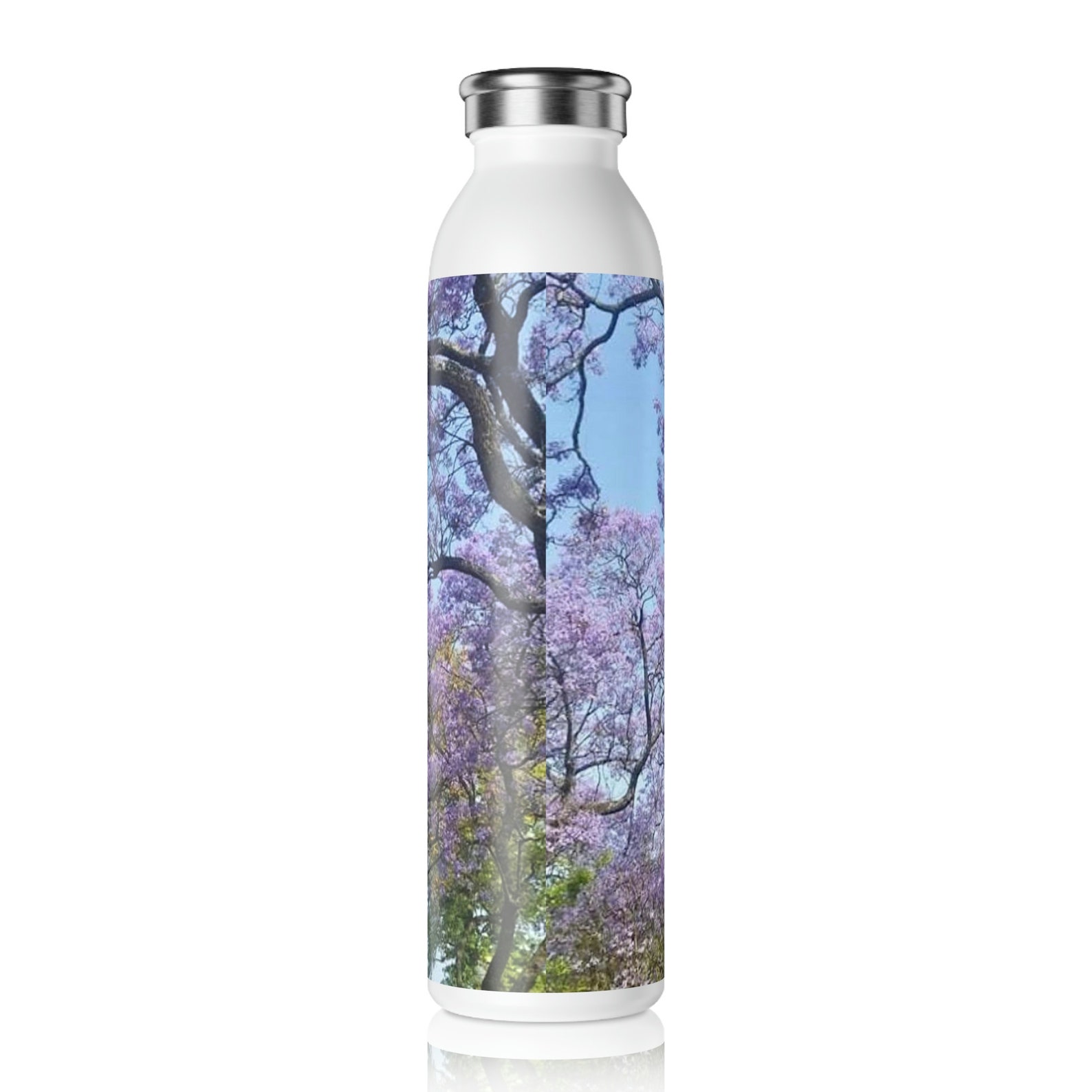 Personalized Spring Blossom 20 Oz Vacuum Insulation Water Bottle ...