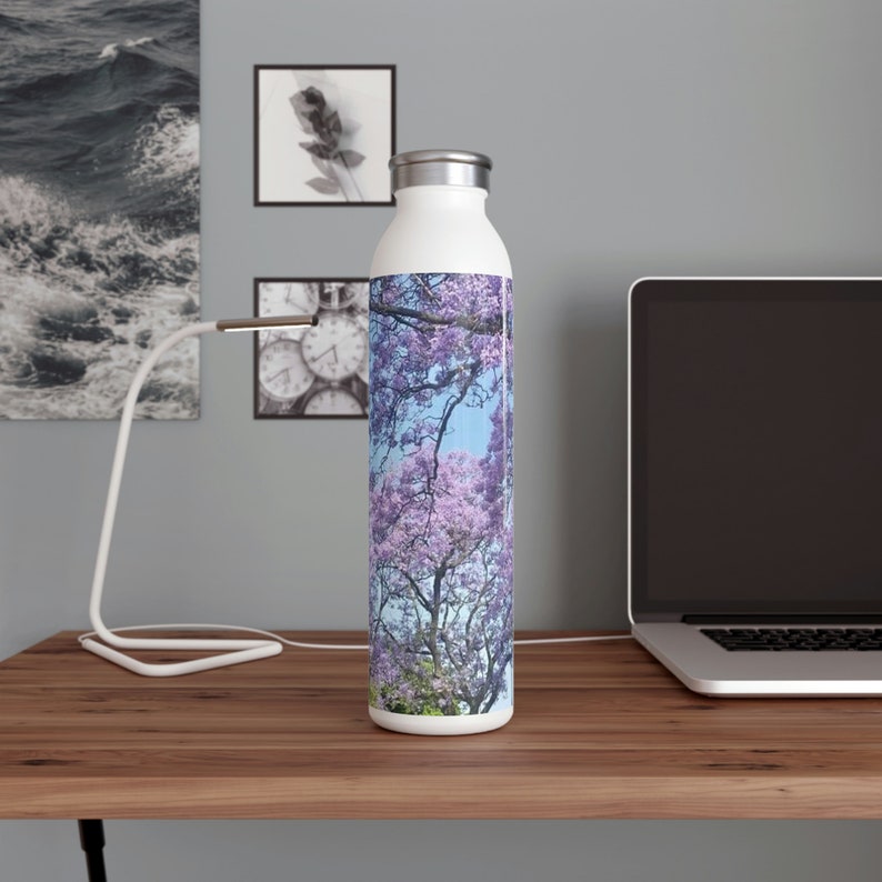 Personalized Spring Blossom 20 Oz Vacuum Insulation Water Bottle ...