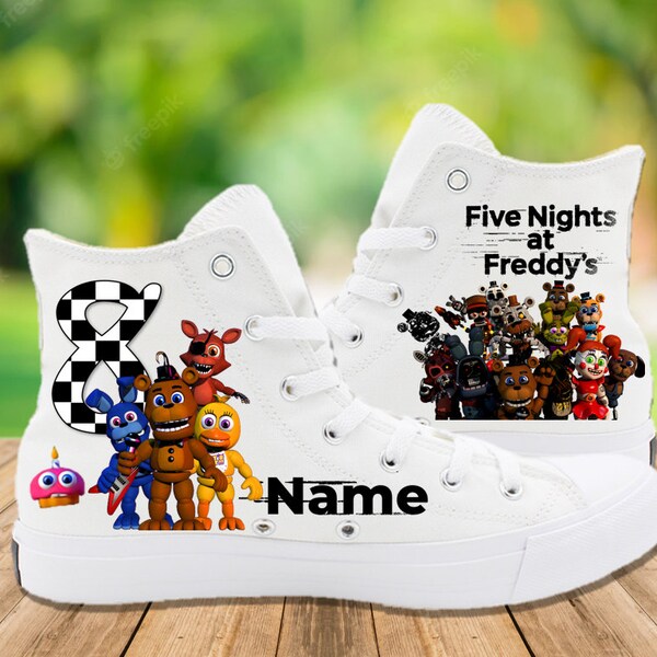 Boys Five Nights at Freddys Shoes - Etsy