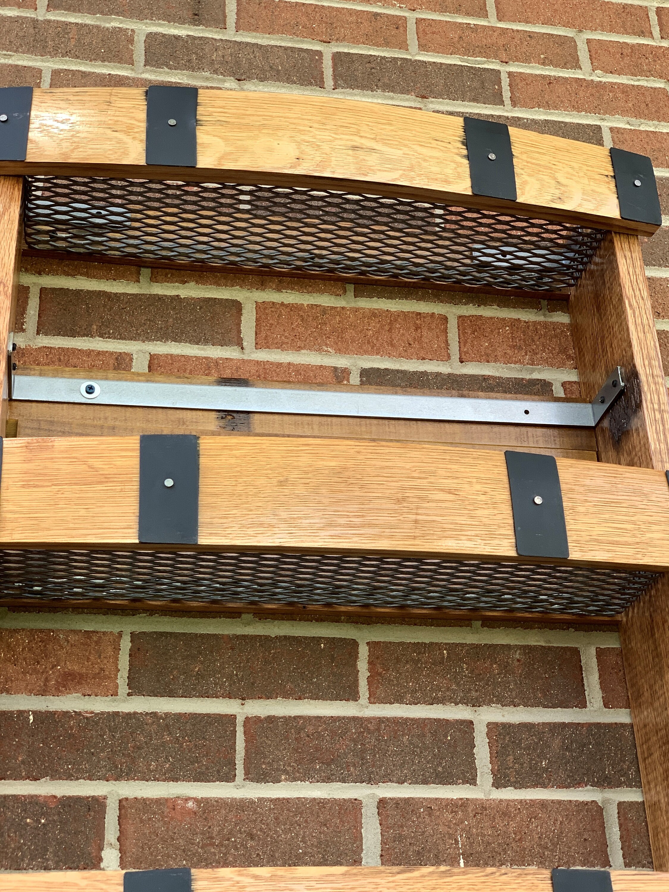 Bourbon Whiskey Stave Wall Bar - Etsy